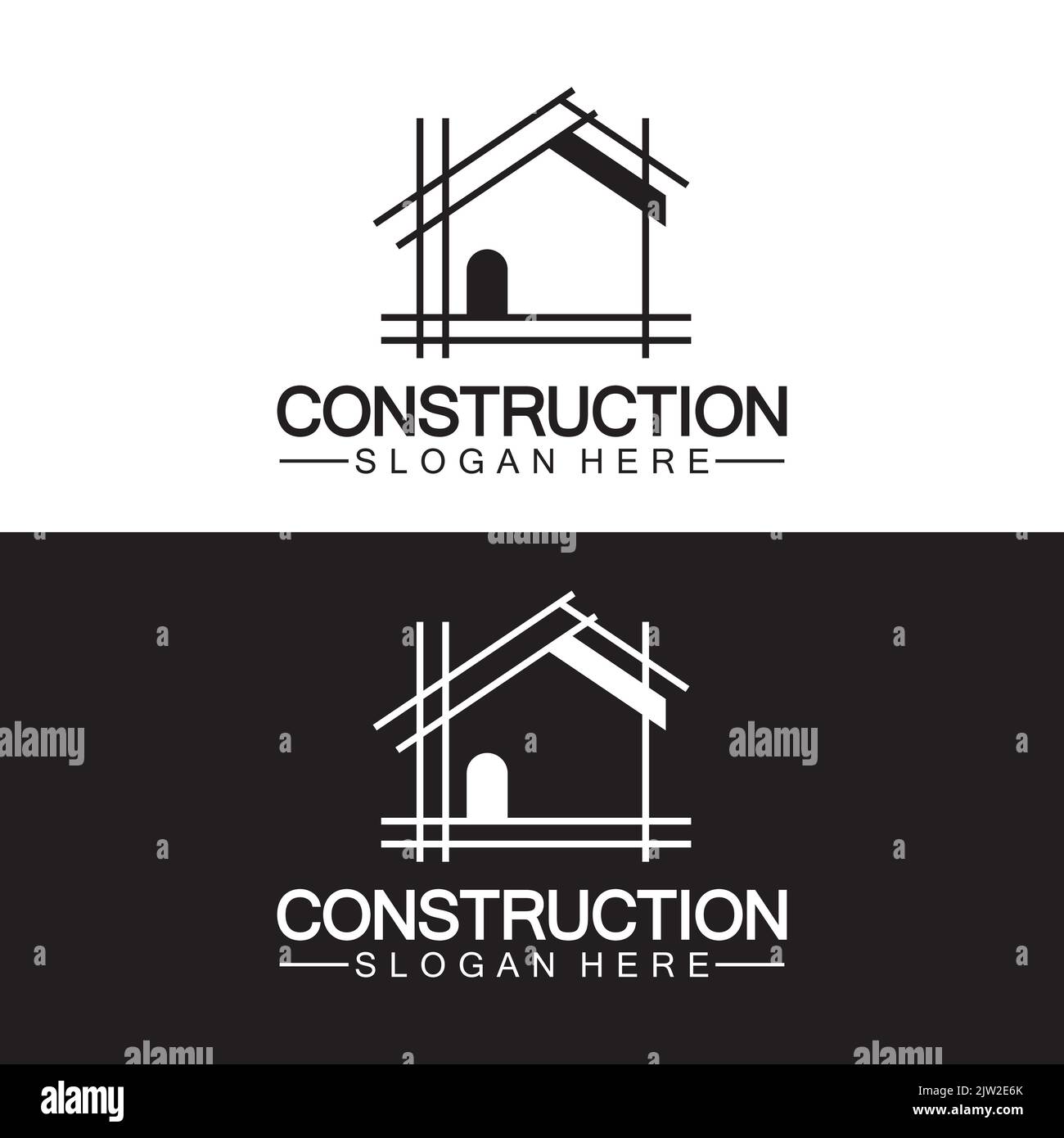 Construction, home repair, and Building Concept Logo Design, Home ...