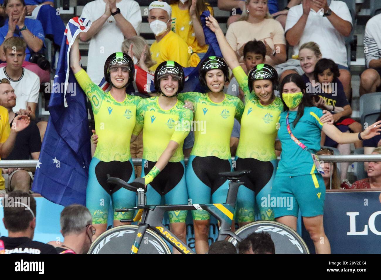 Georgia Baker, Sophie Edwards, Chloe Moran, Maeve Plouffe and Alyssa ...