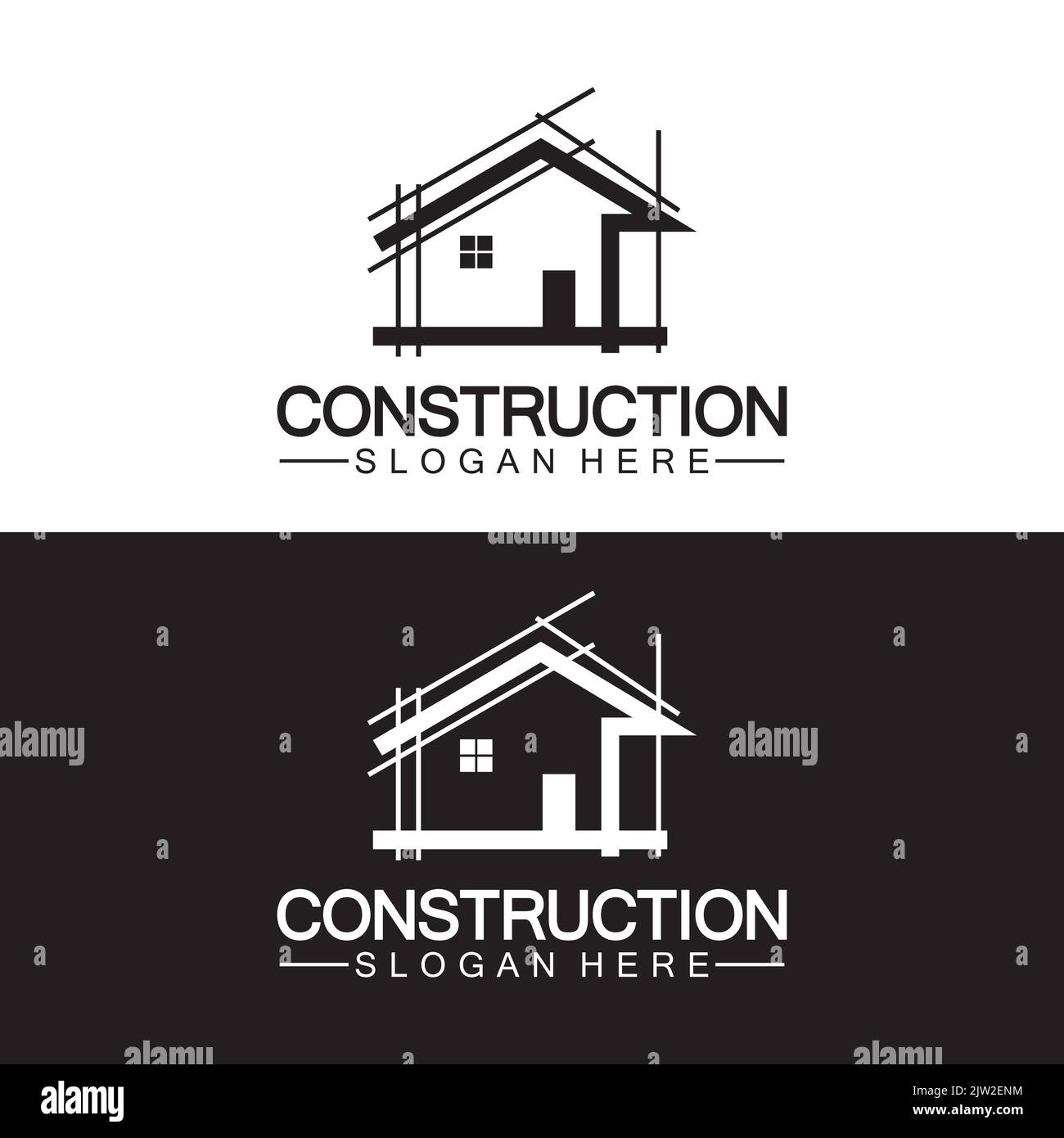 Construction, home repair, and Building Concept Logo Design, Home ...