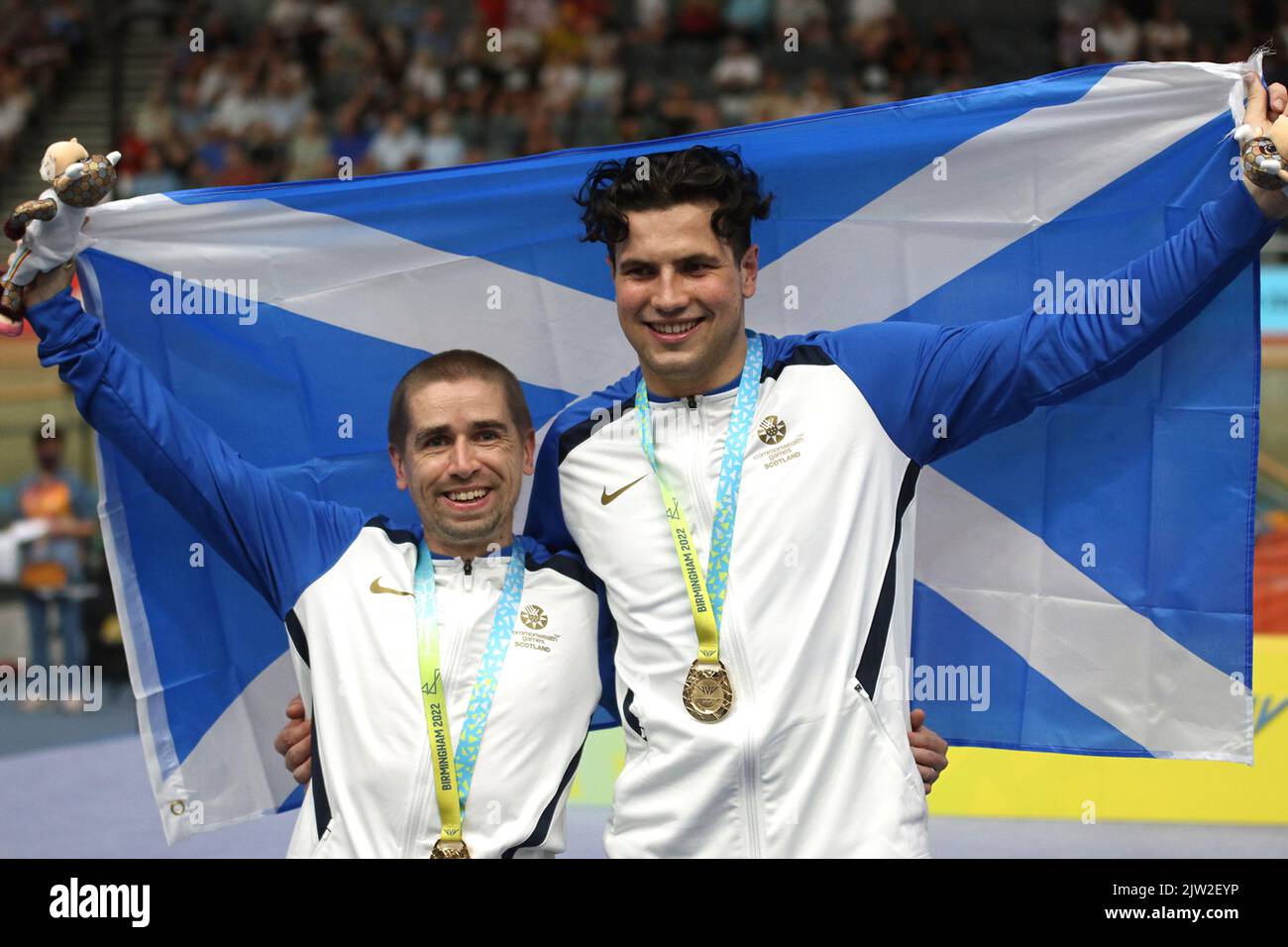 Neil FACHIE along with his pilot Lewis Stewart win gold in the Men's ...