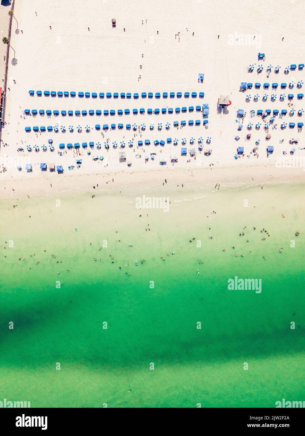 Clearwater beach aerial hi-res stock photography and images - Alamy