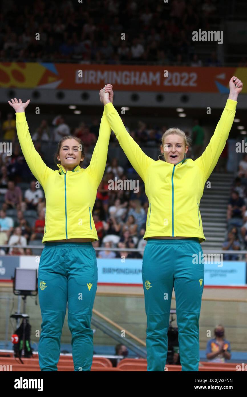 Jessica GALLAGHER of Australia along with her pilot Caitlin Ward ...