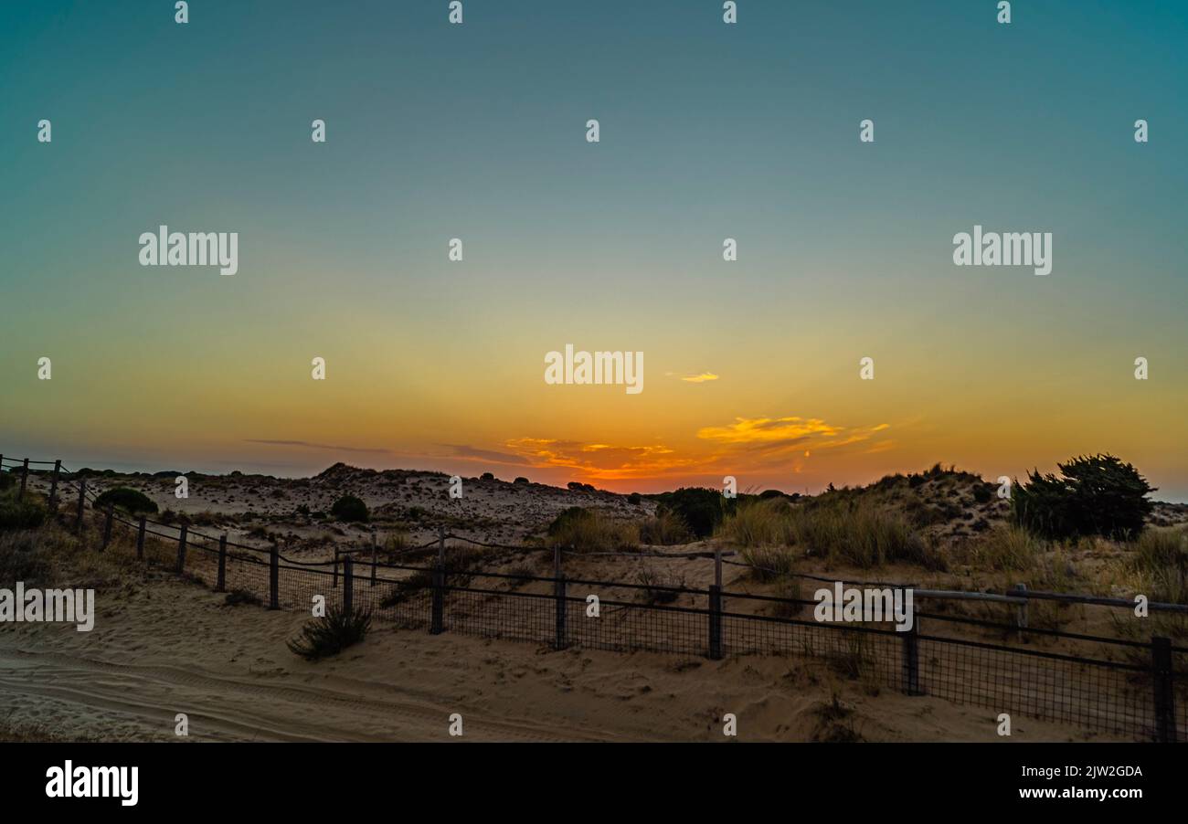 Donana National Park in Spain A UNESCO World Heritage Site Stock Photo ...