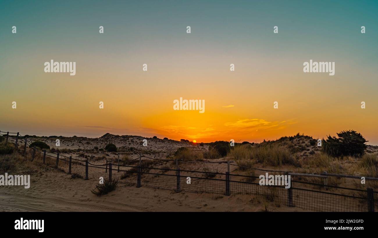Donana National Park in Spain A UNESCO World Heritage Site Stock Photo ...