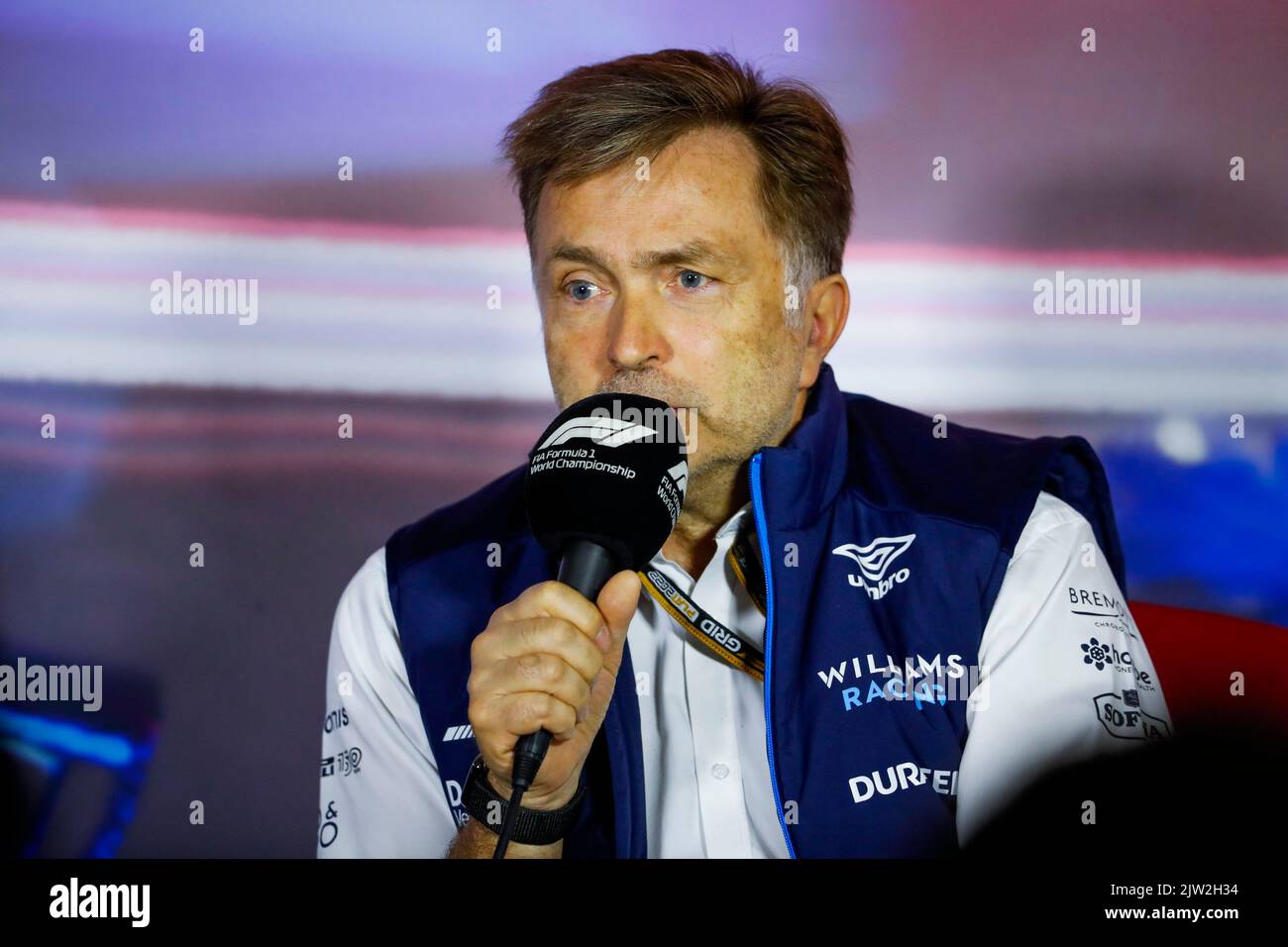 CAPITO Jost, Chief Executive Officer of Williams Racing, portrait, team ...