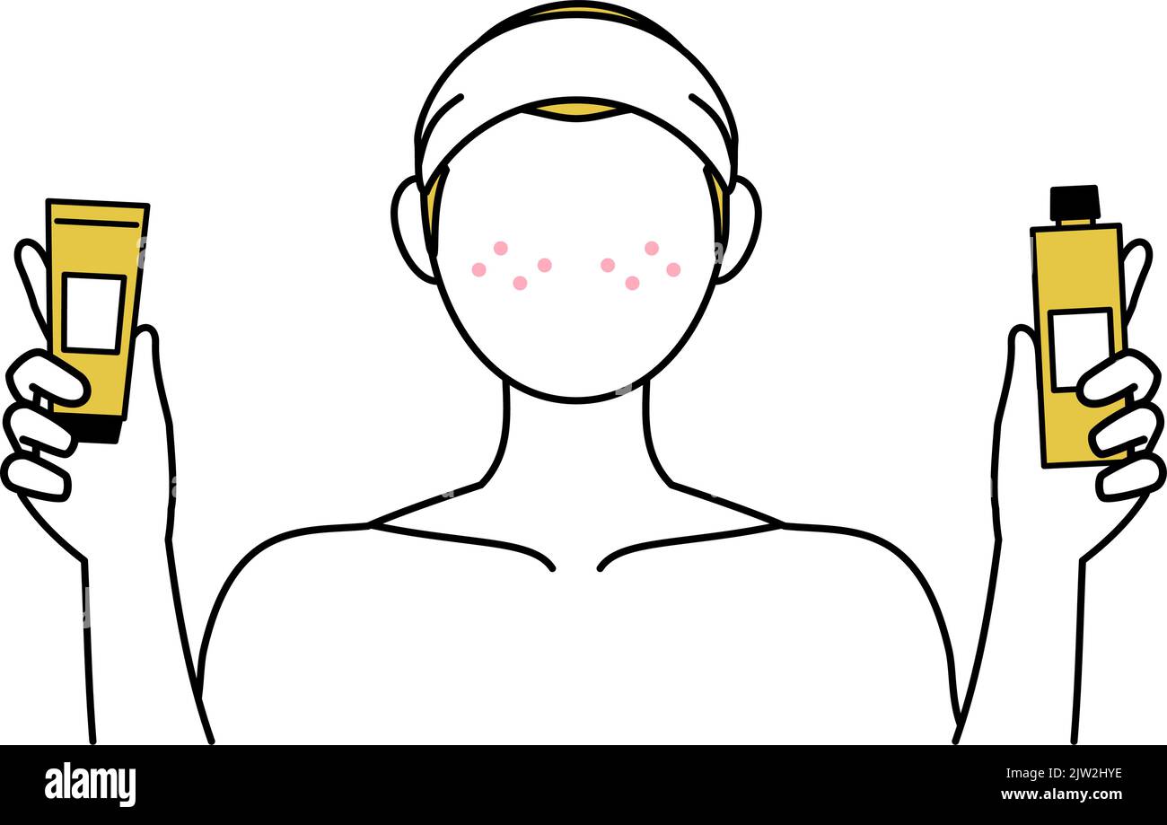 Mens makeup Stock Vector Images - Alamy