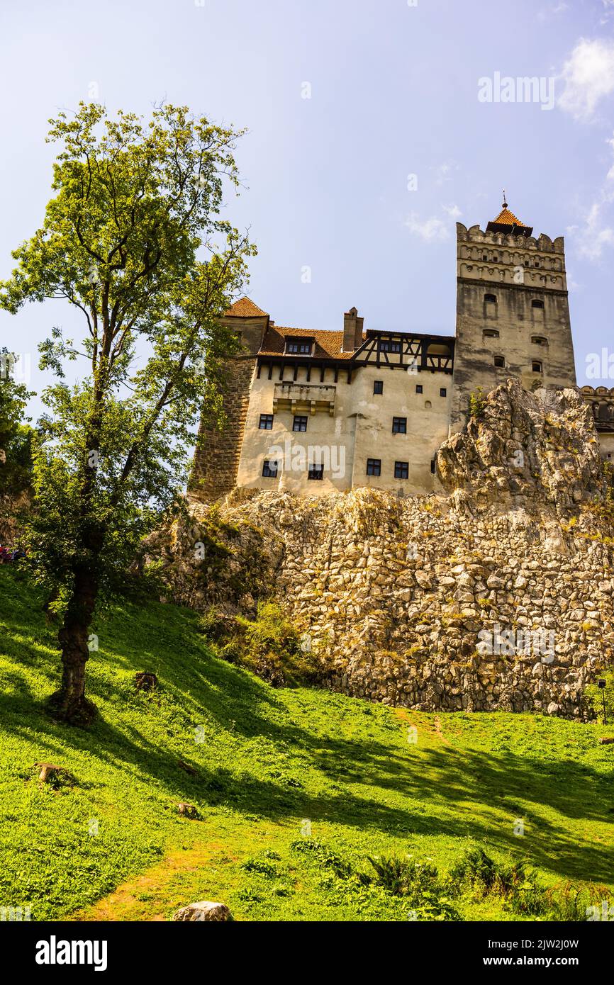 Legendary Bran Castle - Dracula Castle of Transylvania Stock Photo - Alamy