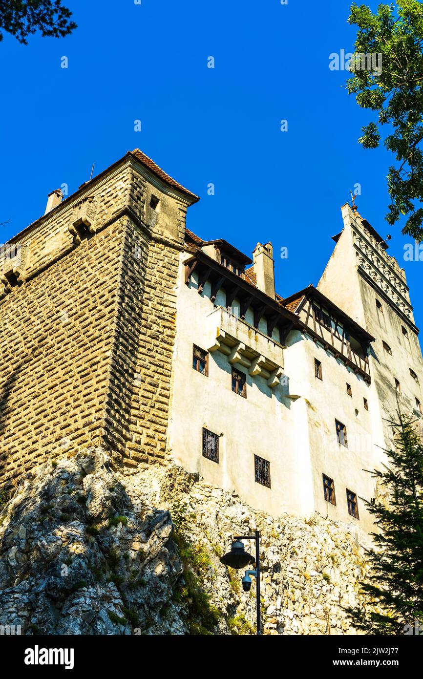 Legendary Bran Castle - Dracula Castle of Transylvania Stock Photo - Alamy