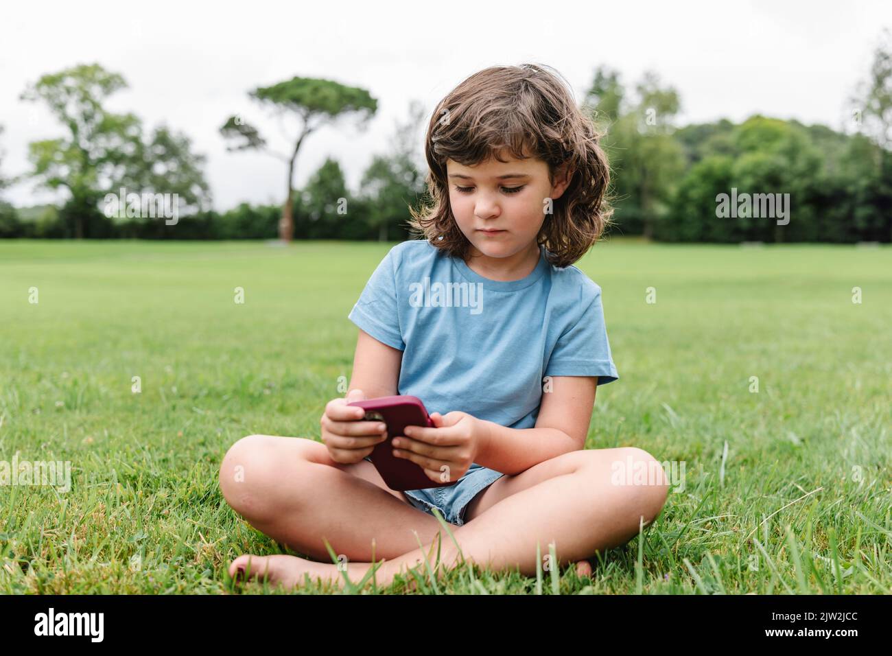 Sad blue girl digital hi-res stock photography and images - Alamy