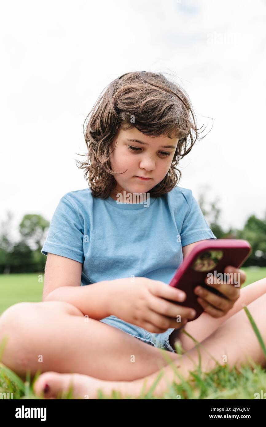Sad blue girl digital hi-res stock photography and images - Alamy