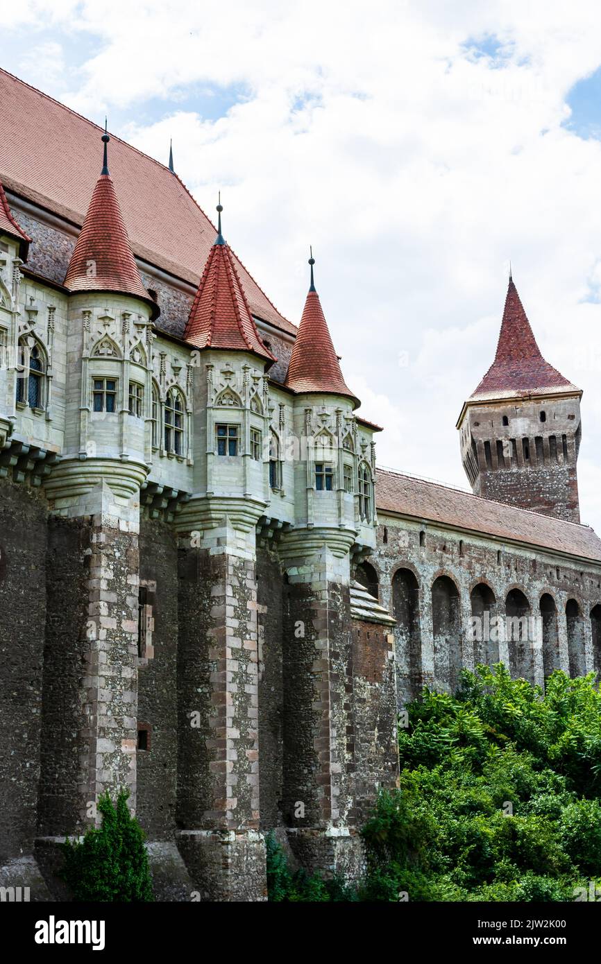 Corvin Castle, Hunyad Castle or Castelul Corvinilor is a gothic castle ...