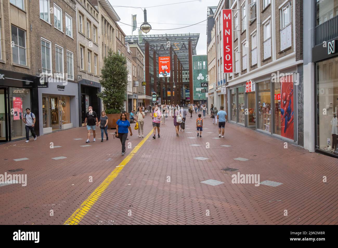 Everyday scene from the centre of Eindhoven,Netherlands Stock Photo - Alamy