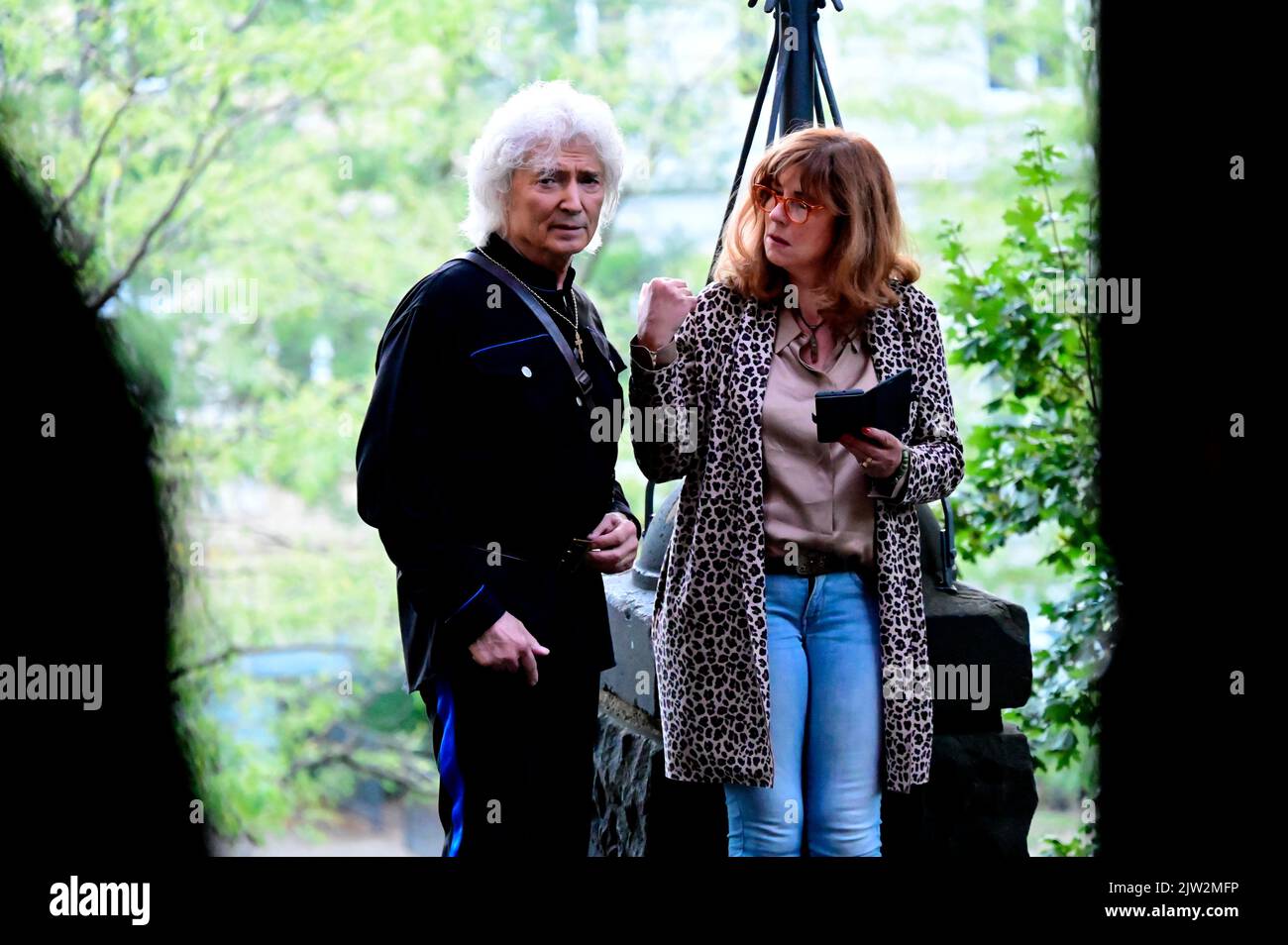 Peter Orloff mit Ehefrau Linda vor seinem Konzert 'Peter Orloff ...