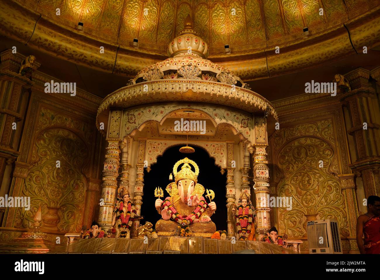 02 September 2022, Pune, Maharashtra, India, Beautiful sculpture of ... 02 September 2022, Pune, Maharashtra, India, Beautiful sculpture of ...