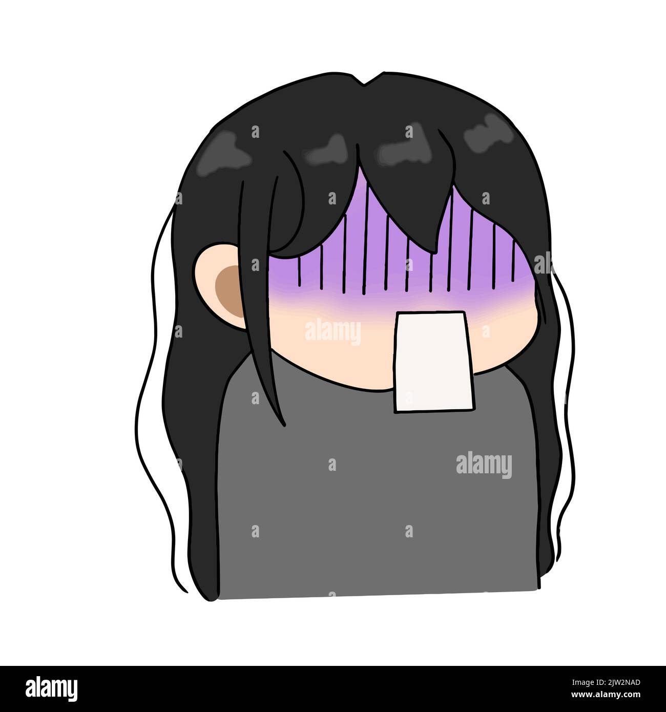 Cartoon shocked woman hi-res stock photography and images - Alamy