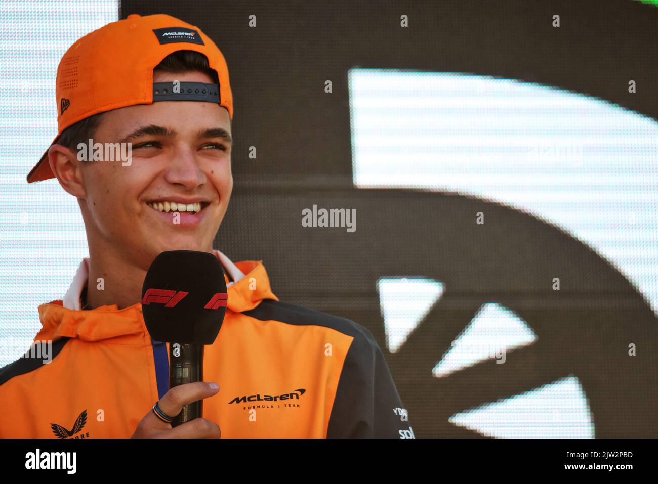 Lando Norris (GBR) McLaren. Dutch Grand Prix, Saturday 3rd September ...