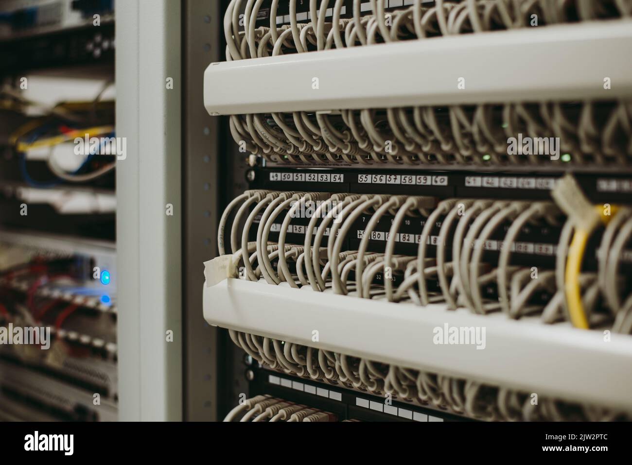 Structured cabling hi-res stock photography and images - Alamy