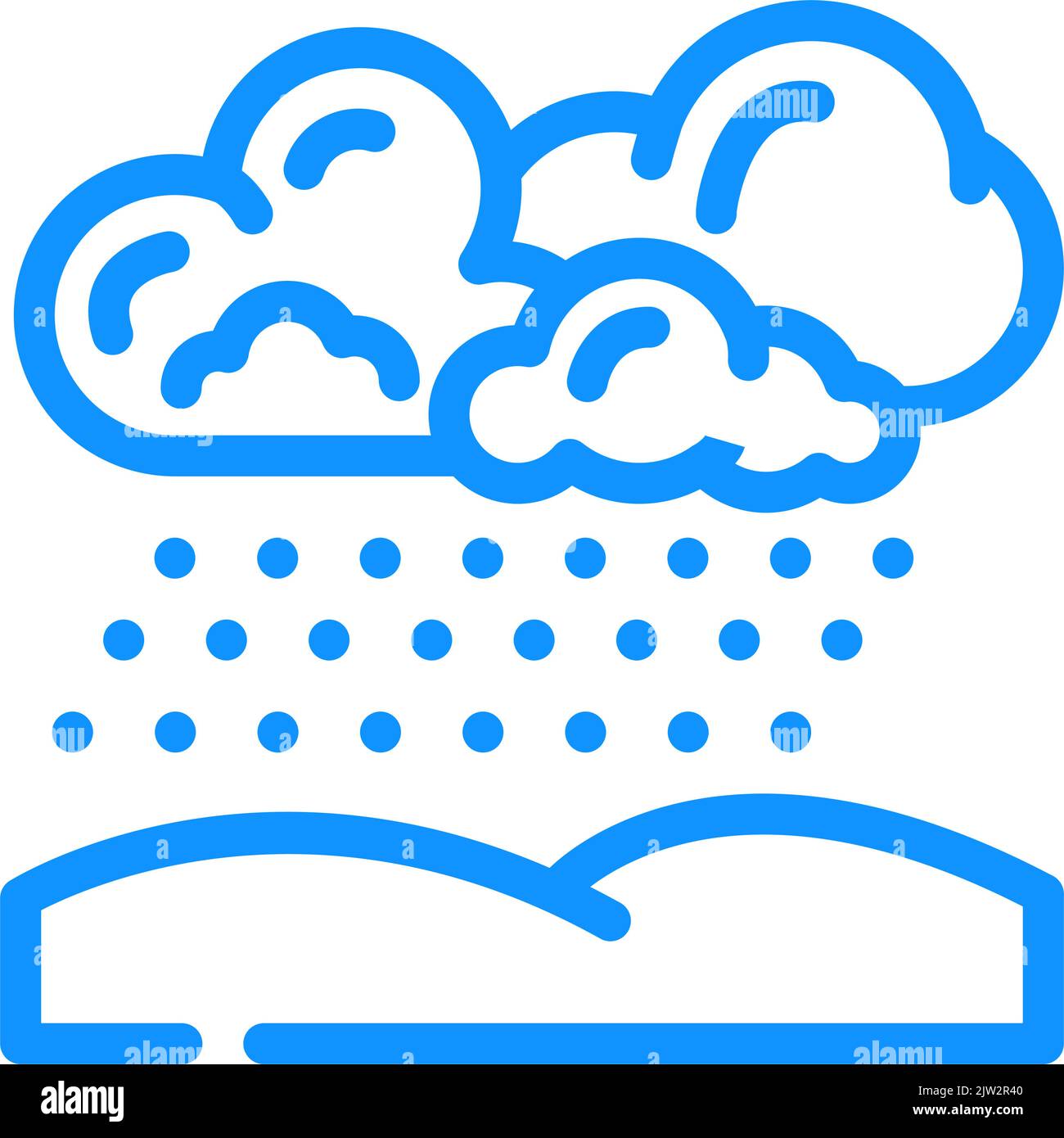 snow weather color icon vector illustration Stock Vector Image & Art ...