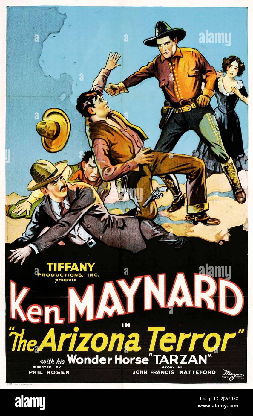 Ken Maynard - The Arizona Terror (Tiffany Pictures, 1931) Vintage film ...