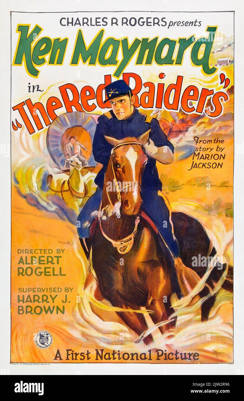Ken Maynard - The Red Raiders (First National, 1927) Vintage film ...