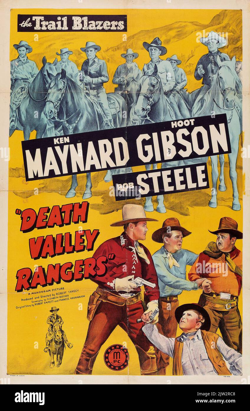 The Trail Blazers, Ken Maynard, Hoot Gibson - Death Valley Rangers ... The Trail Blazers, Ken Maynard, Hoot Gibson - Death Valley Rangers ...
