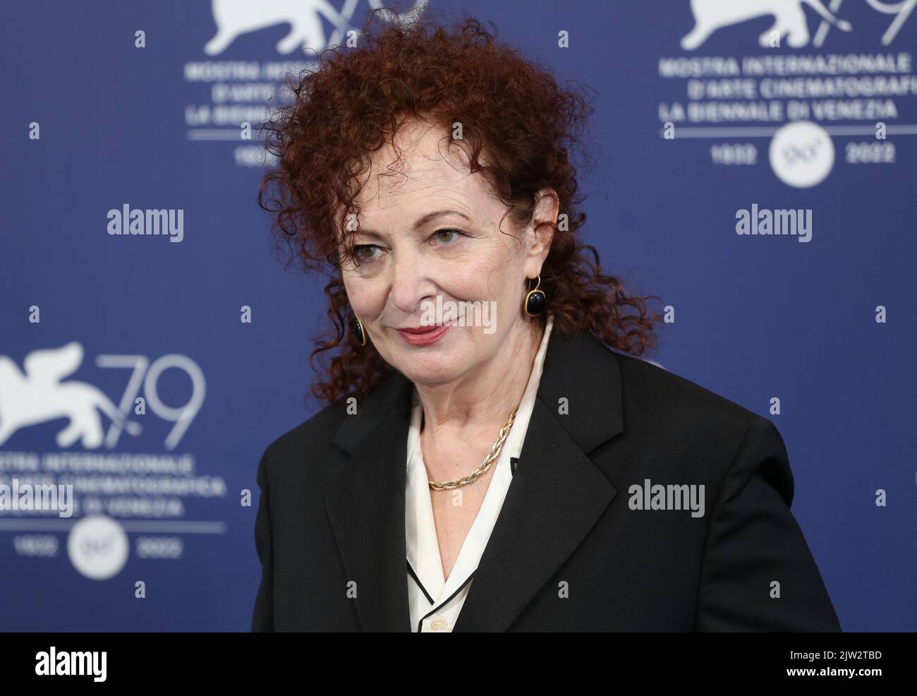 Venice, Italy, 3rd September, 2022, Artist and Producer Nan Goldin at ...