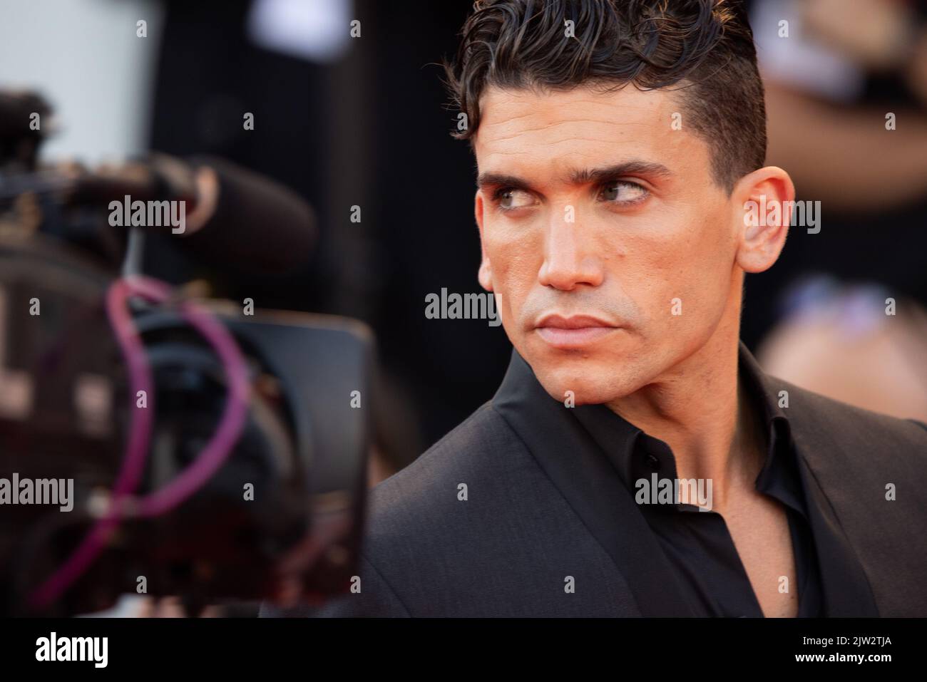 Jaime Lorente attends the "Bones And All" red carpet at the 79th Venice ...