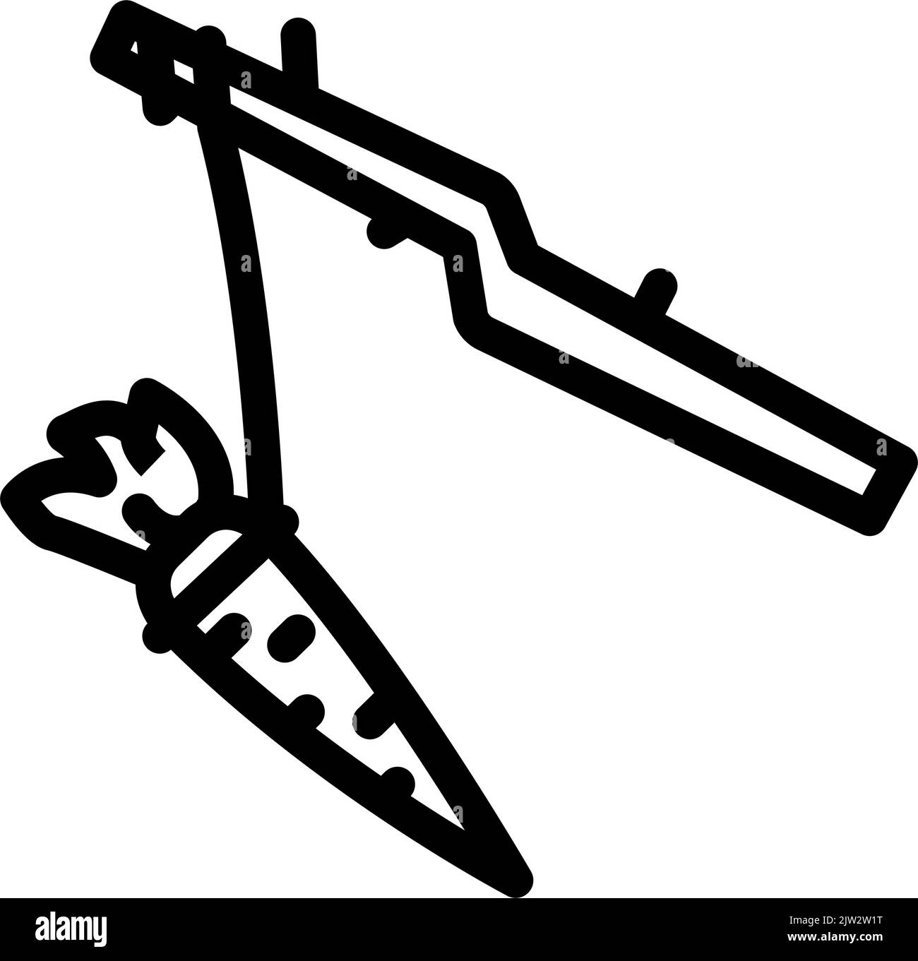 Green leaves orange carrots Black and White Stock Photos & Images - Alamy