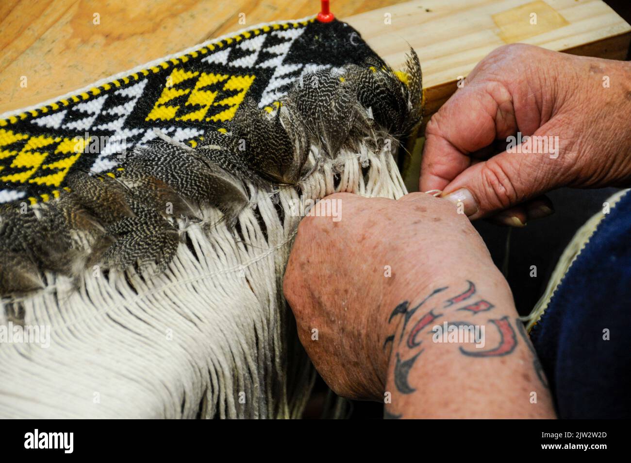 Maori handcraft hi-res stock photography and images - Alamy