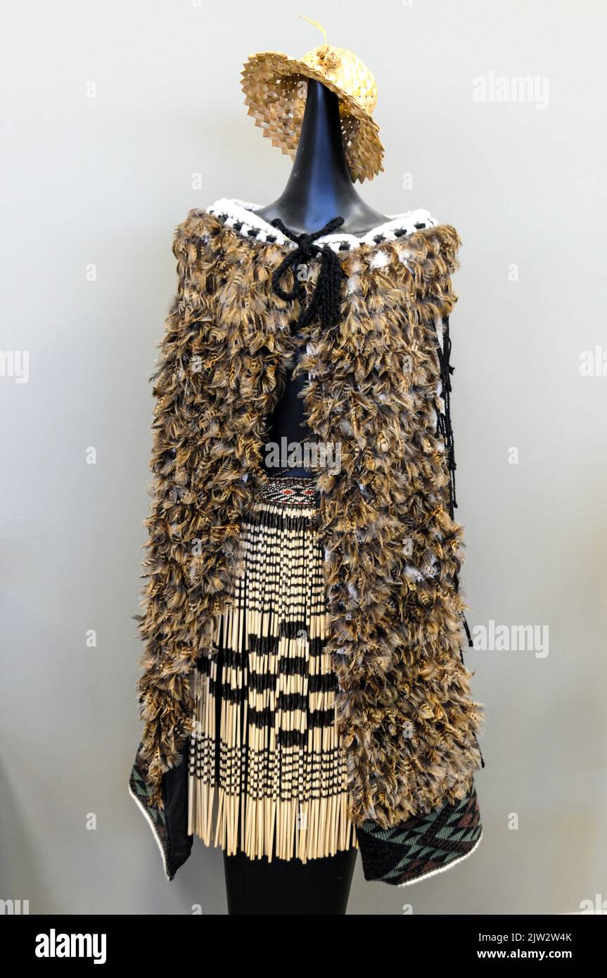 Korowai cloak hi-res stock photography and images - Alamy