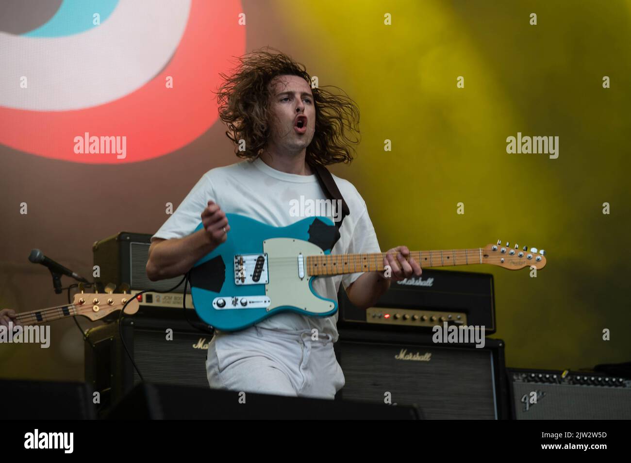 Idles performing at Connect Festival 2022 at Royal HIghland Centre ...