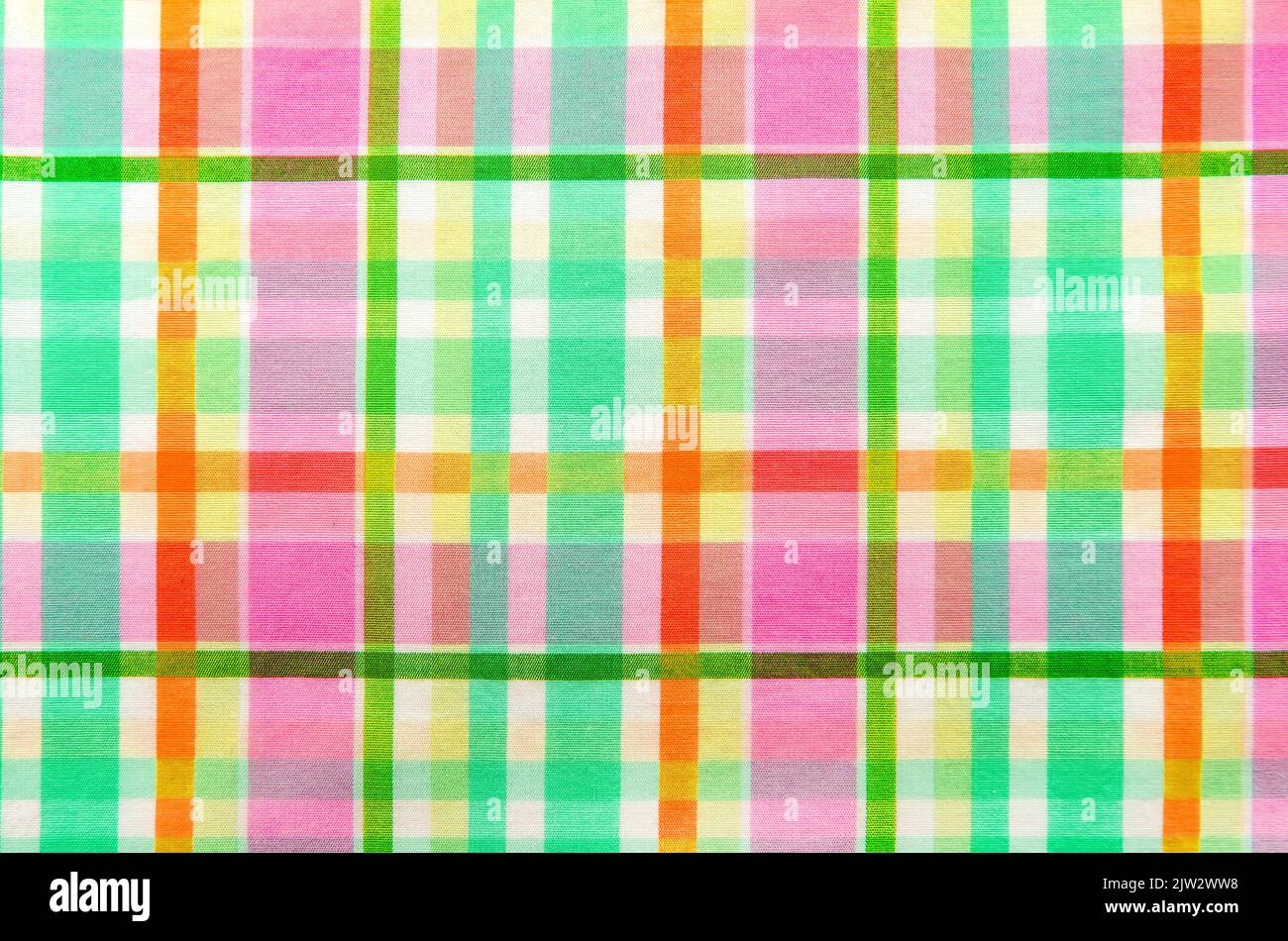 Fabric.Checkered fabric. Checkered pattern on fabric of different ...