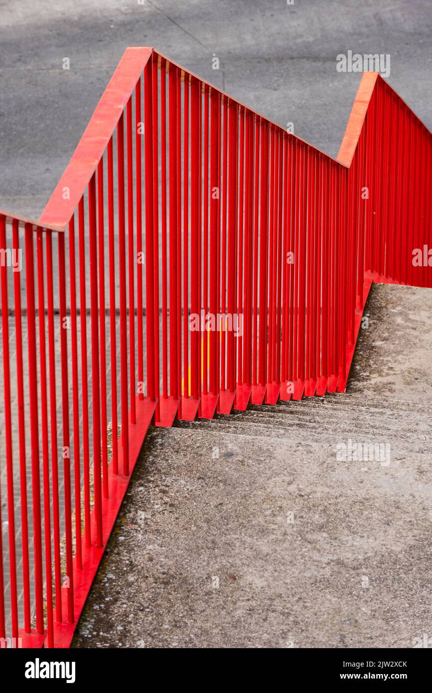 Steps railing architecture hi-res stock photography and images - Alamy