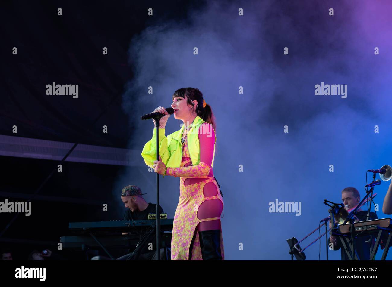 Bonobo performing at the Connect Festival 2022 at Royal Highland Centre ...