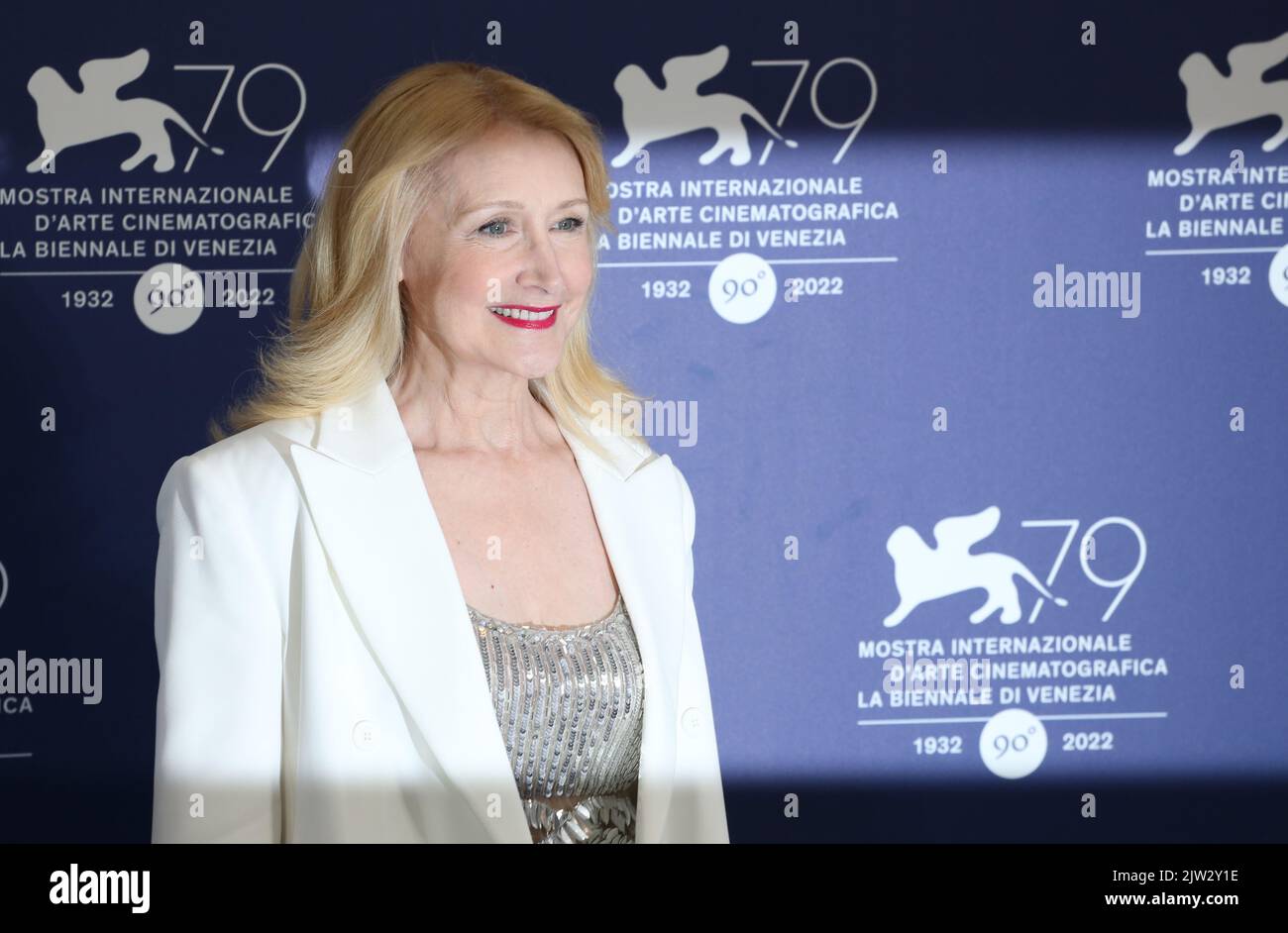 Venice, Italy, 3rd September, 2022, Patricia Clarkson at the photocall ...