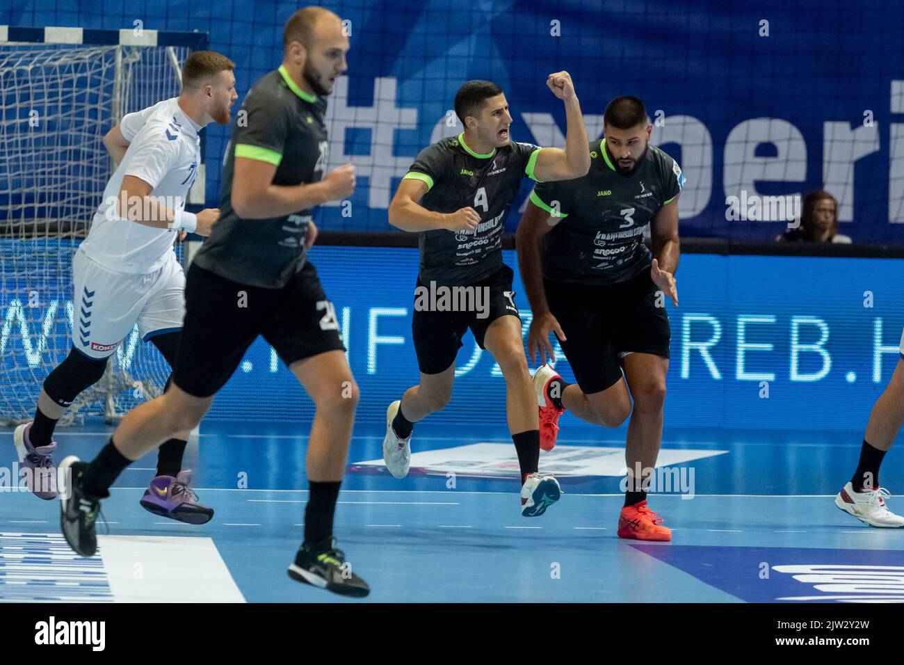 Final four SEHA league tournament Semi-final match between PPD Zagreb ...