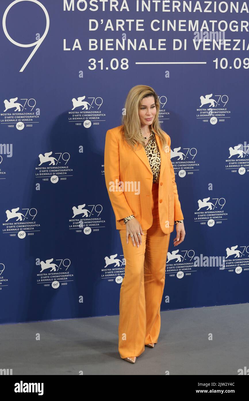 Venice, Italy, 3rd September, 2022, Trace Lysette at the photocall for ...
