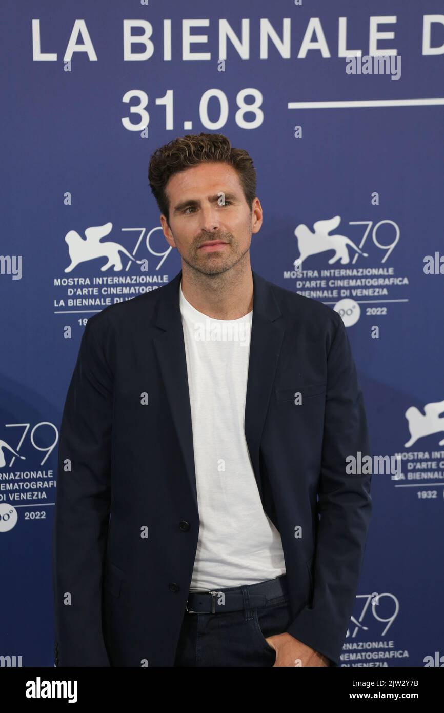 Venice, Italy, 3rd September, 2022, Director Andrea Pallaoro at the ...