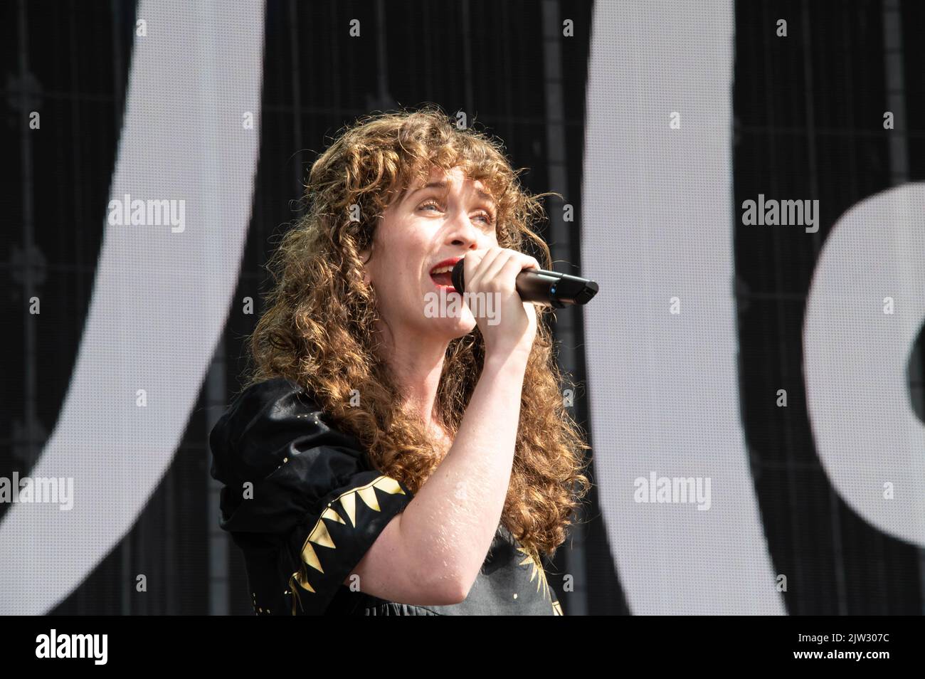 RAE MORRIS performing at the Connect Festival at Royal Highland Centre ...