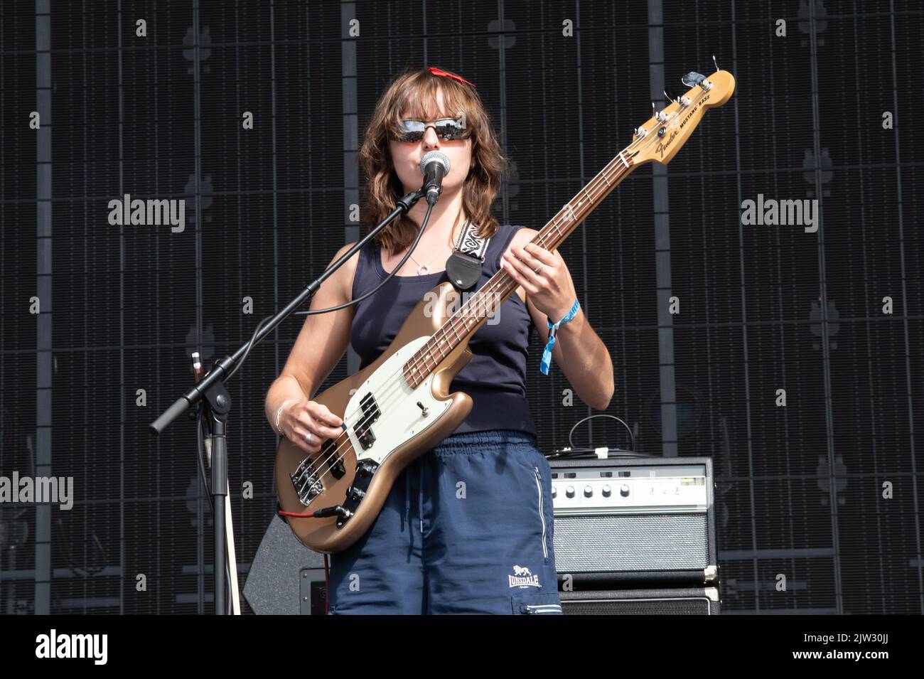 BLACK COUNTRY, NEW ROAD performing at the Connect Festival at the Royal ...