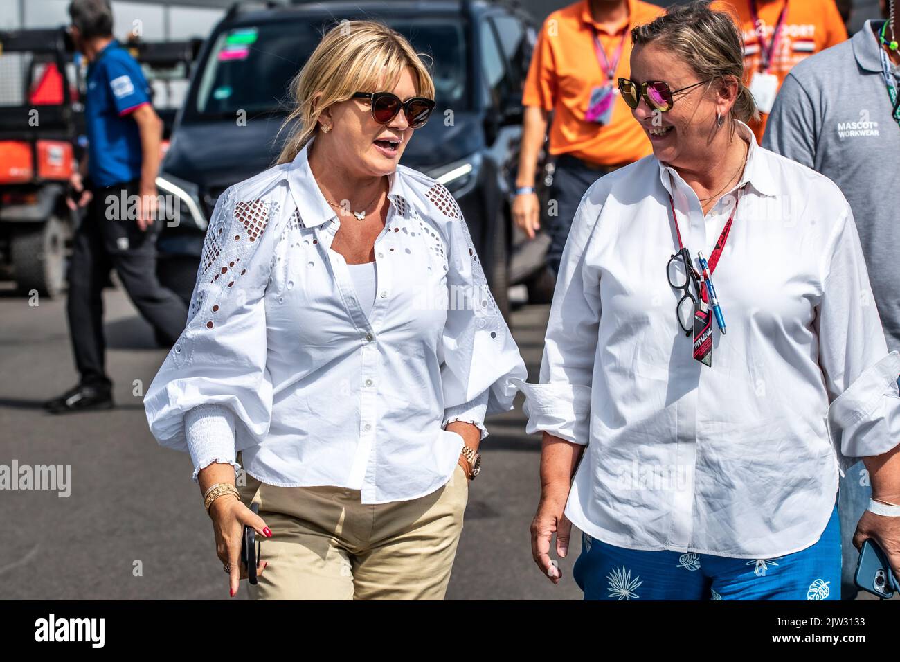 Mother of mick and wife of michael schumacher hi-res stock photography ...
