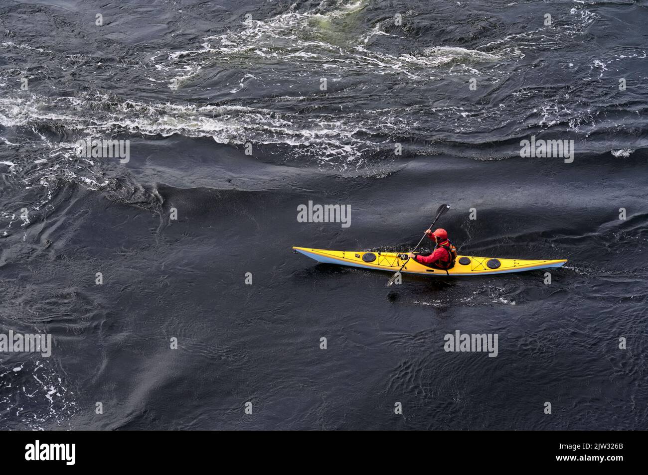 Kayak on the water hi-res stock photography and images - Alamy