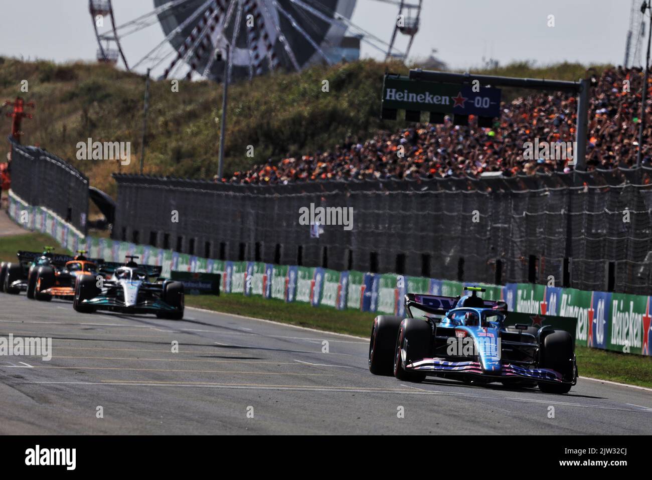 Esteban Ocon (FRA) Alpine F1 Team A522. 03.09.2022. Formula 1 World Championship, Rd 14, Dutch ...