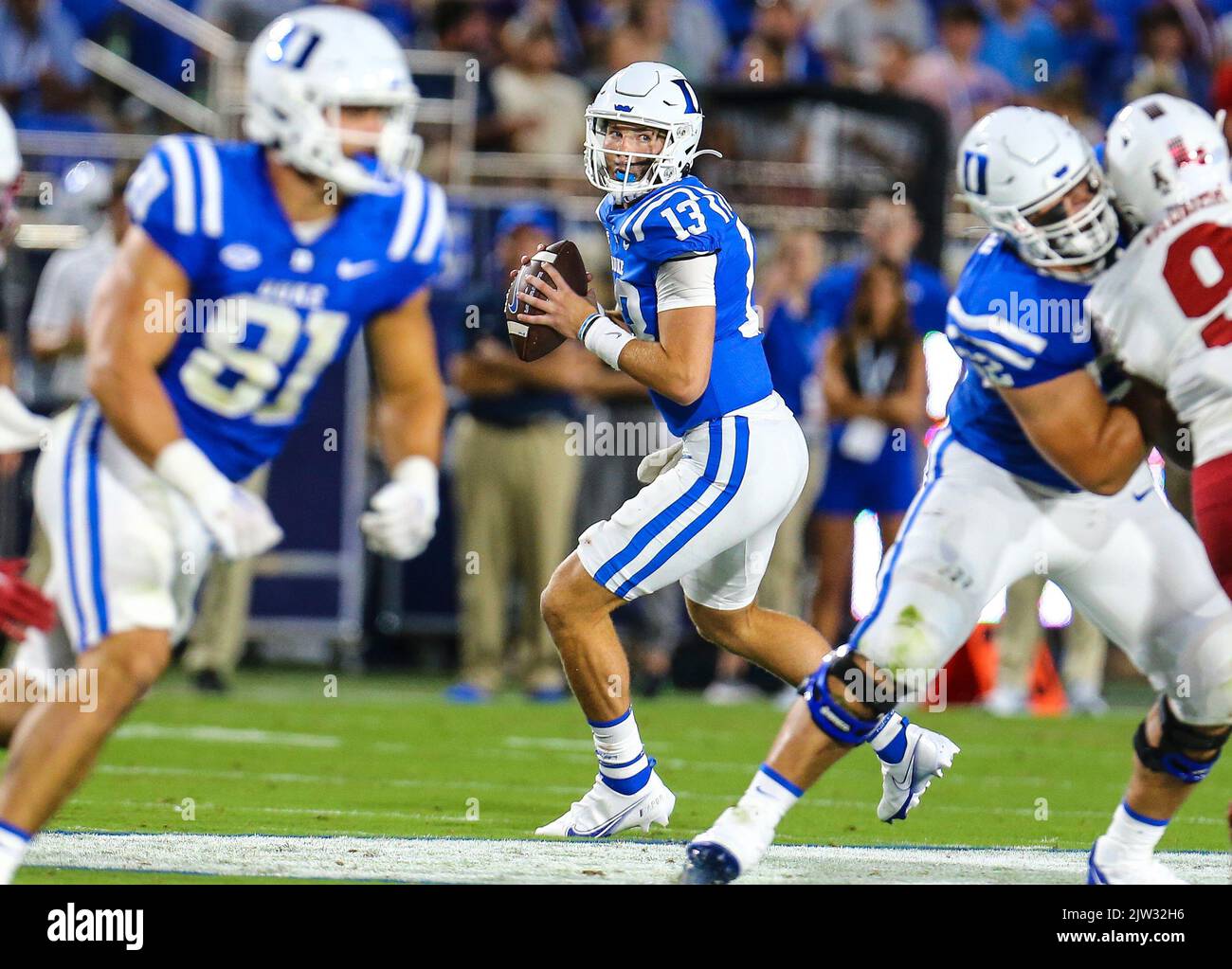 Duke football ncaa hi-res stock photography and images - Alamy