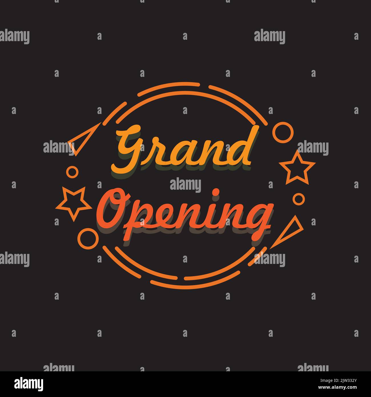 Opening hours window Stock Vector Images - Alamy