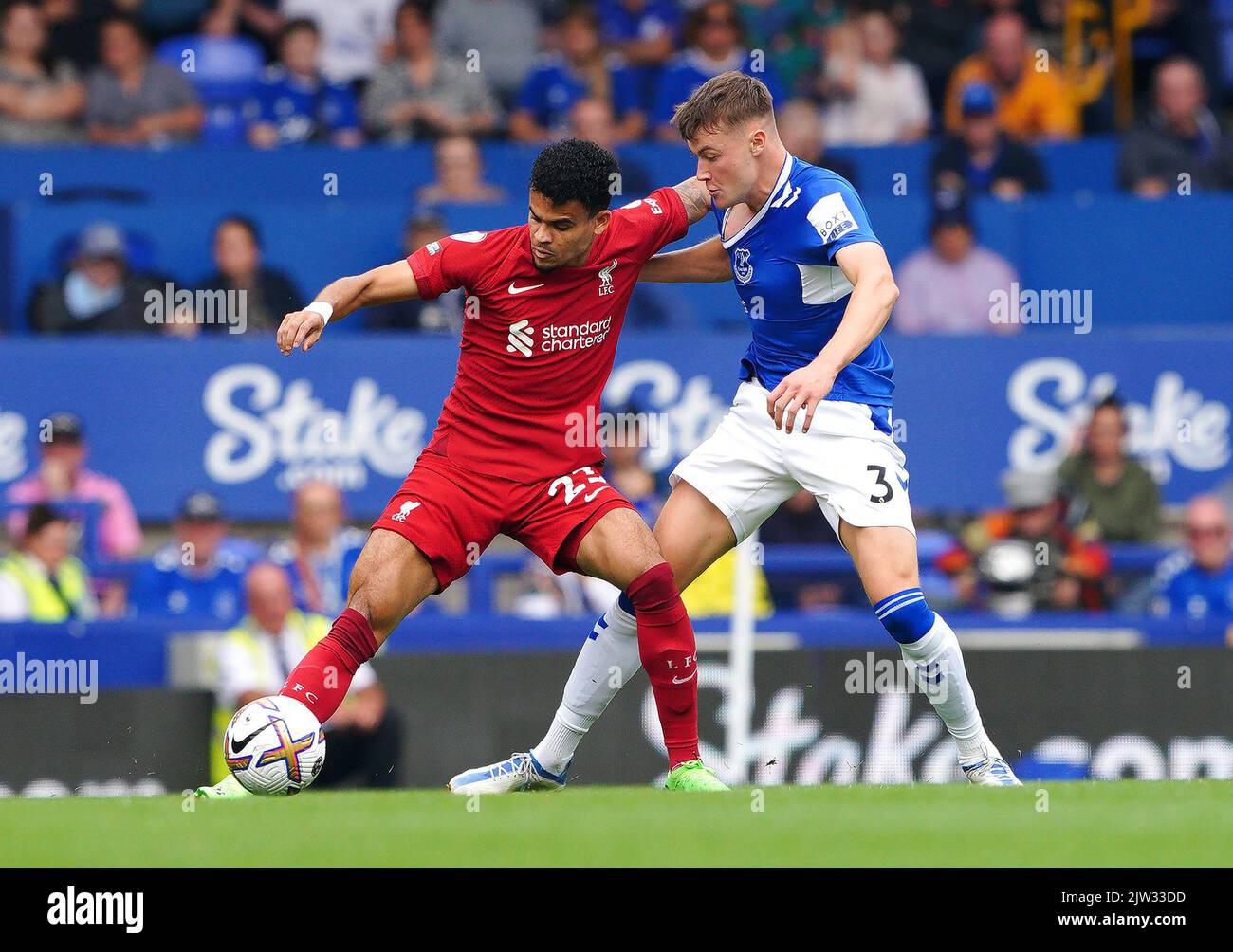 Luis diaz september 2022 liverpool hi-res stock photography and images ...