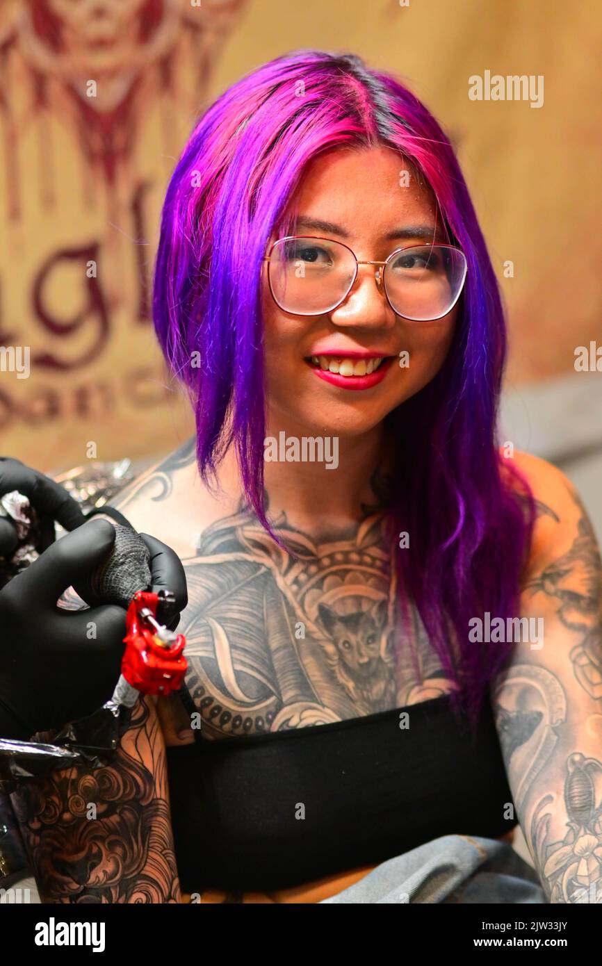 Raven txttoo hi-res stock photography and images - Alamy