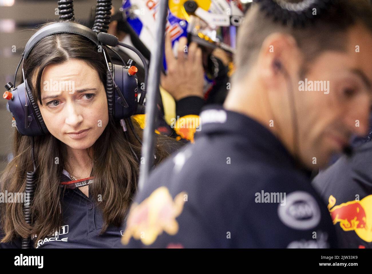 ZANDVOORT - Hannah Schmitz, strategy engineer at Red Bull Racing ...