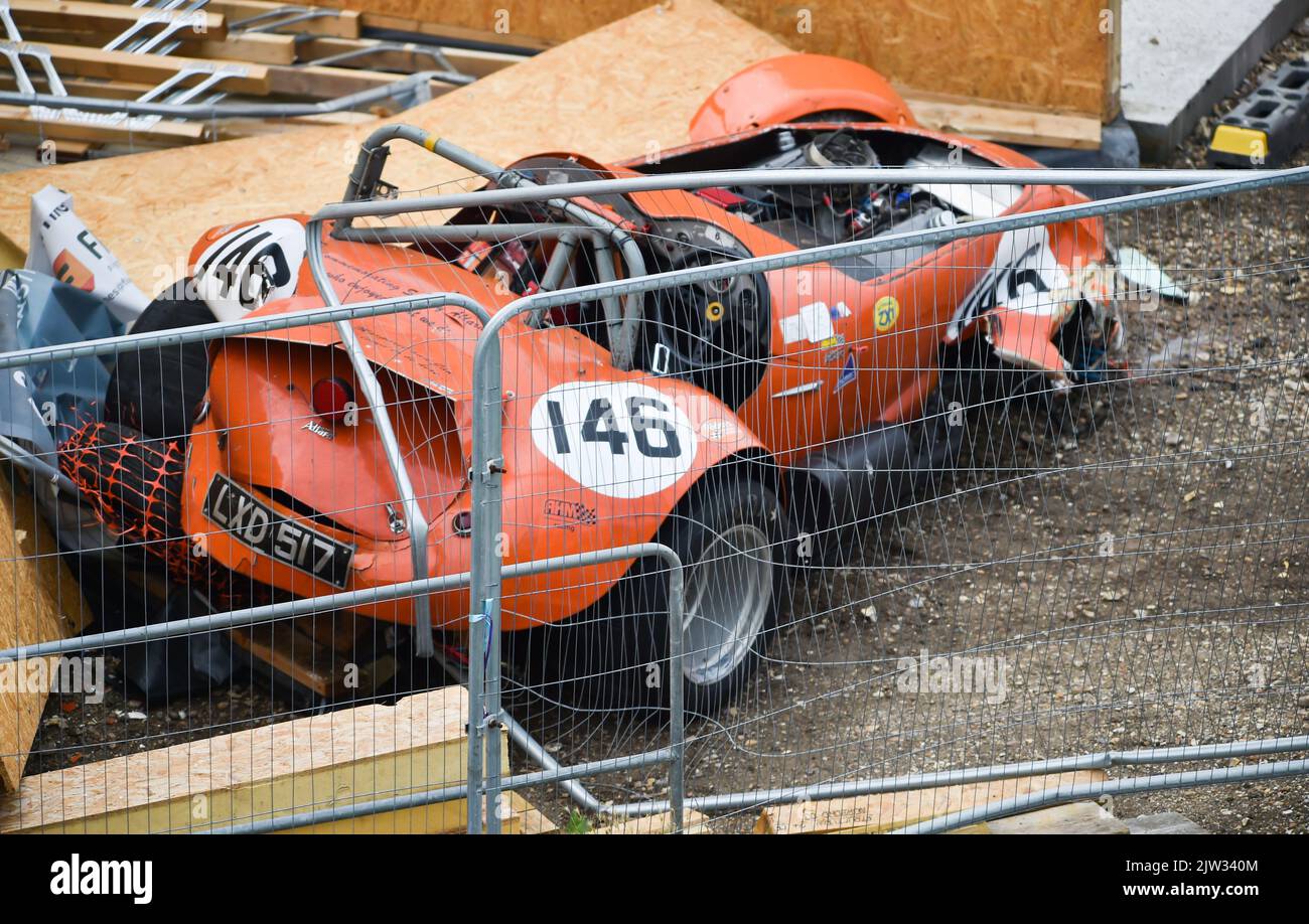 Brighton UK 3rd September 2022 - The 1950 J2 Allard sports of driver 88 ...