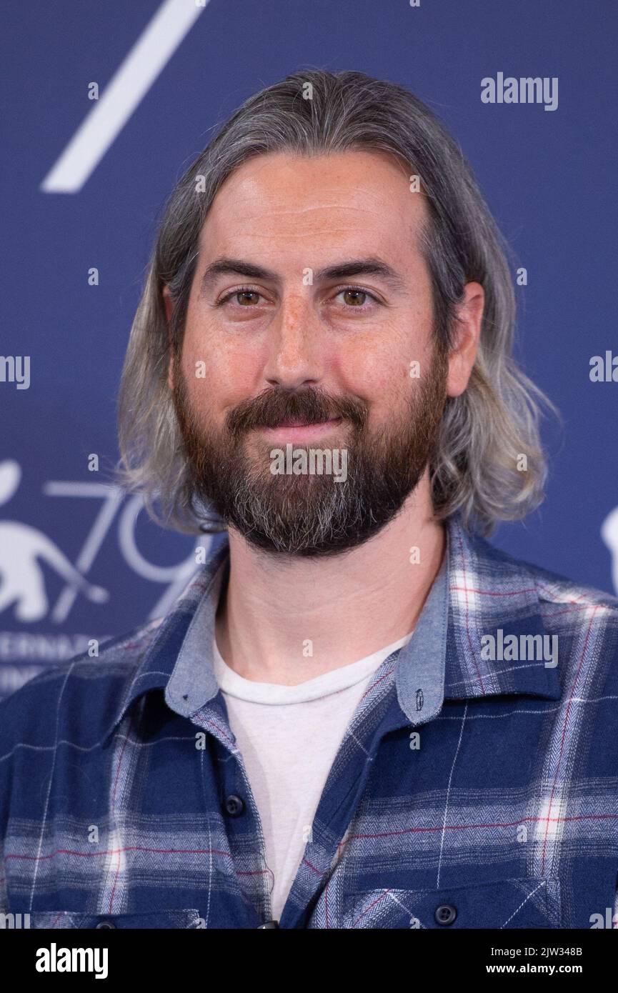 Ti West arriving at the Pearl Photocall during the 79th Venice International Film Festival ...